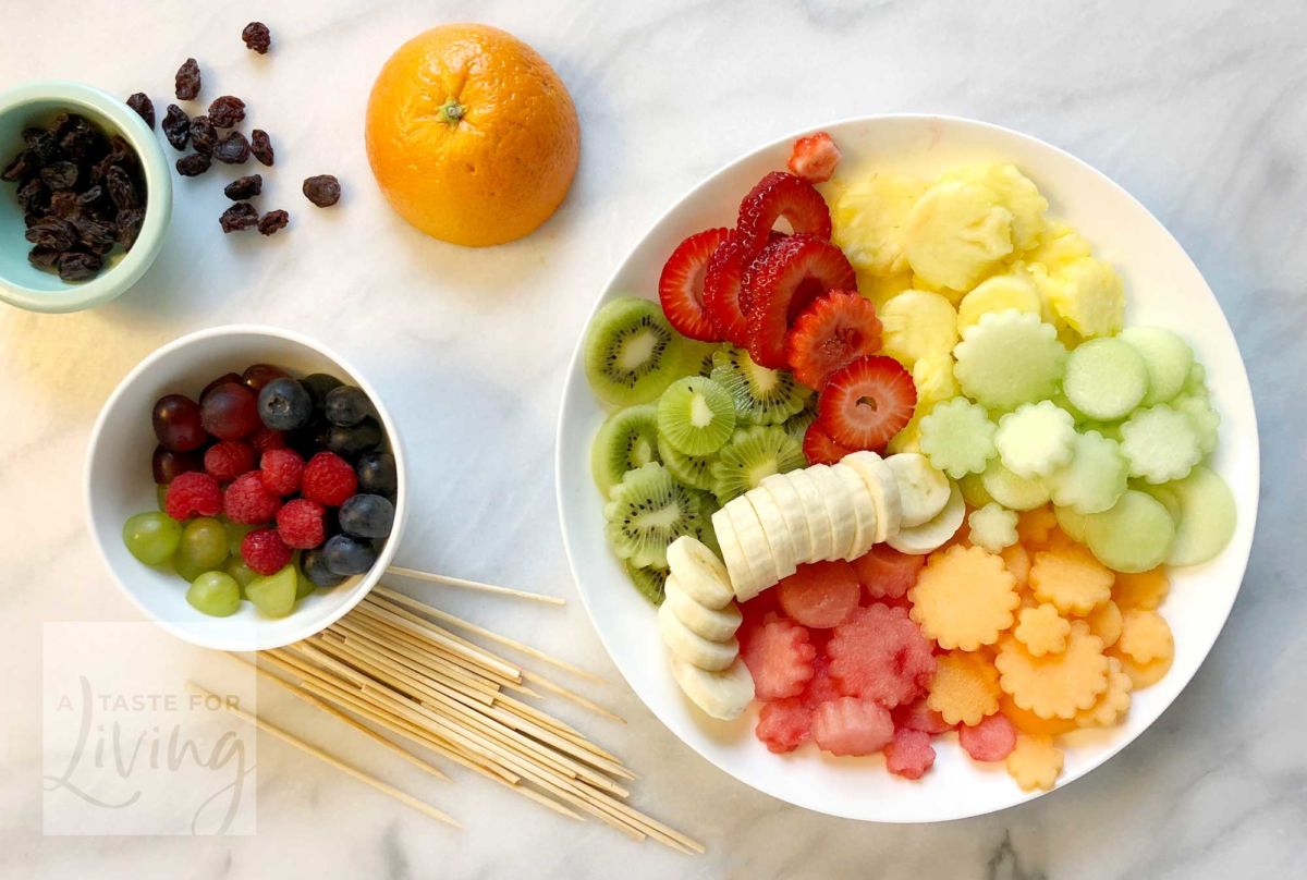 How to Make Mini Fresh Fruit Bouquets | A Taste for Living