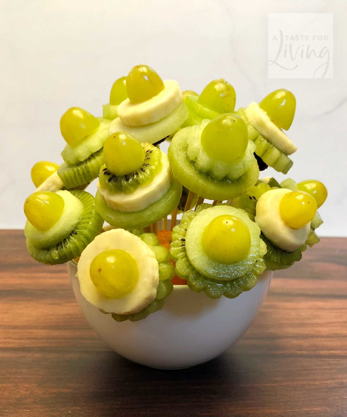 How to Make Mini Fresh Fruit Bouquets | A Taste for Living