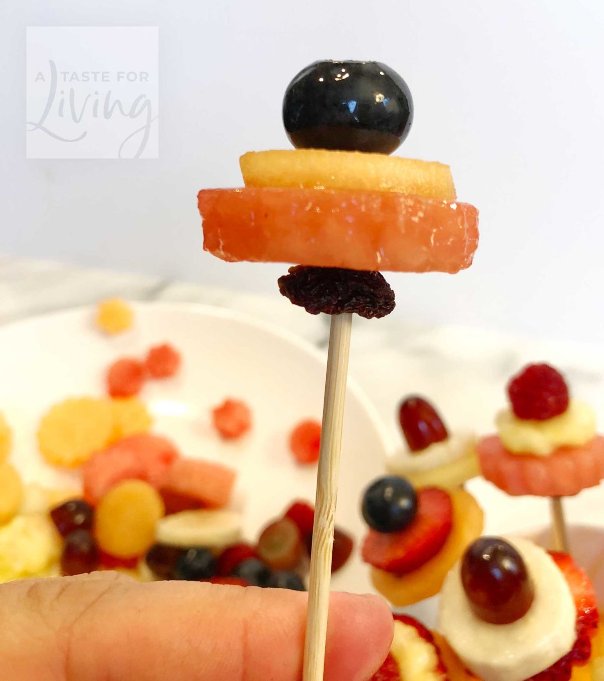 How to Make Mini Fresh Fruit Bouquets | A Taste for Living