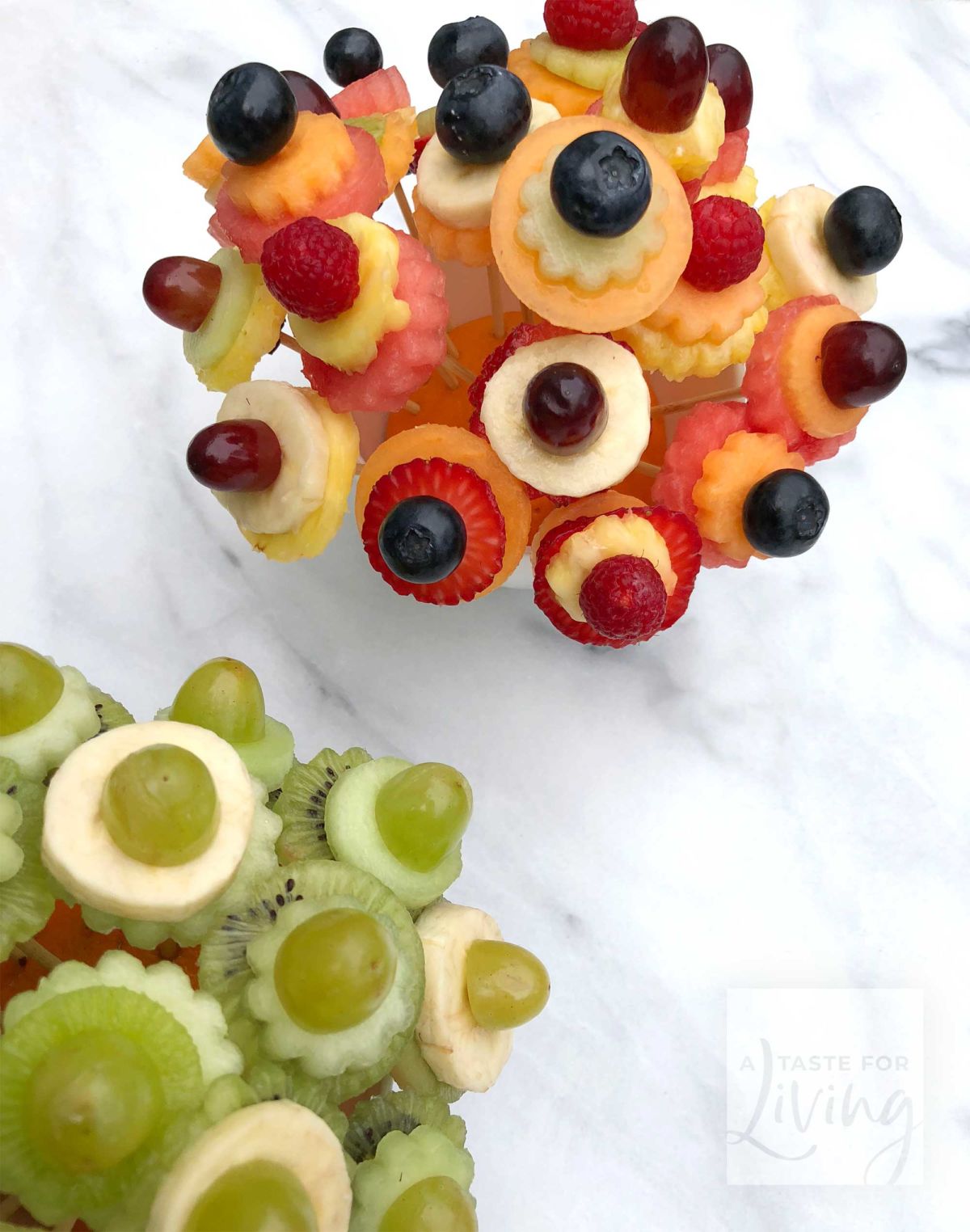 How to Make Mini Fresh Fruit Bouquets | A Taste for Living